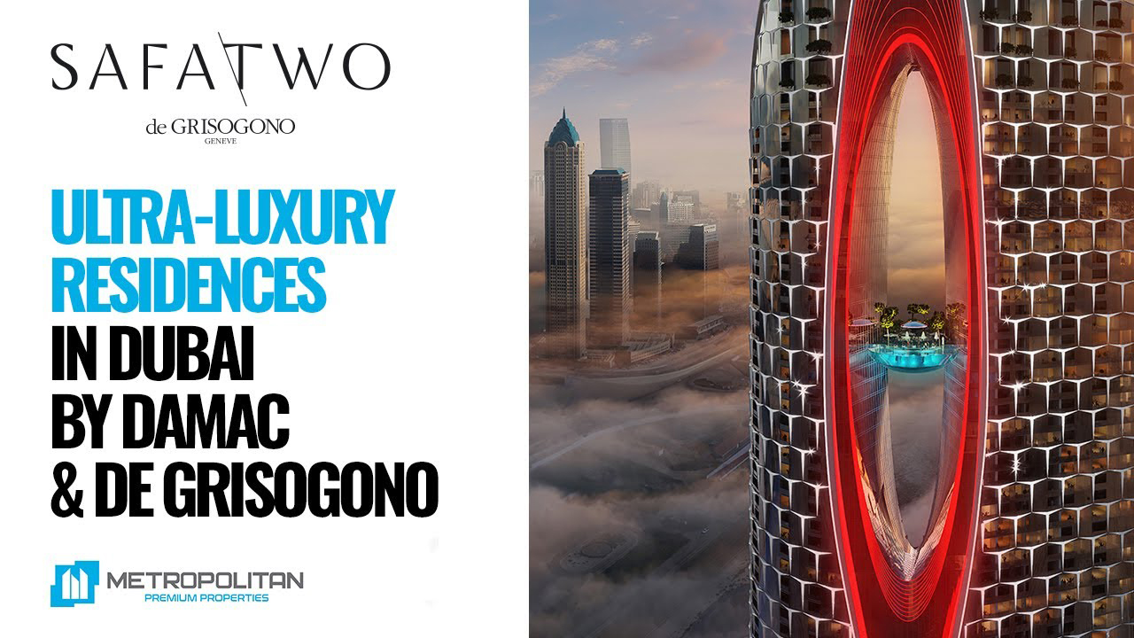 DAMAC Safa Two by de GRISOGONO – Apartments for Sale in Dubai Safa Park