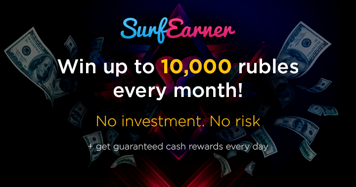 Win up to 10,000 rubles every month!