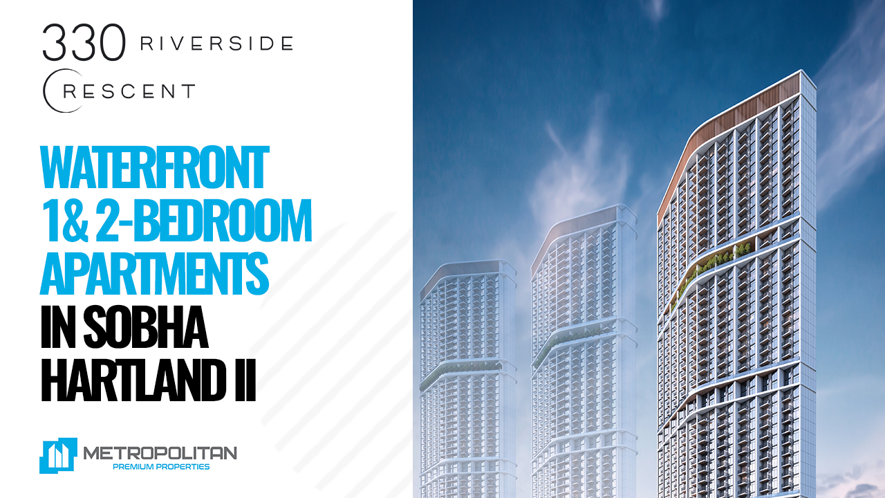 330 Riverside Crescent Apartments in Sobha Hartland 2, Dubai
