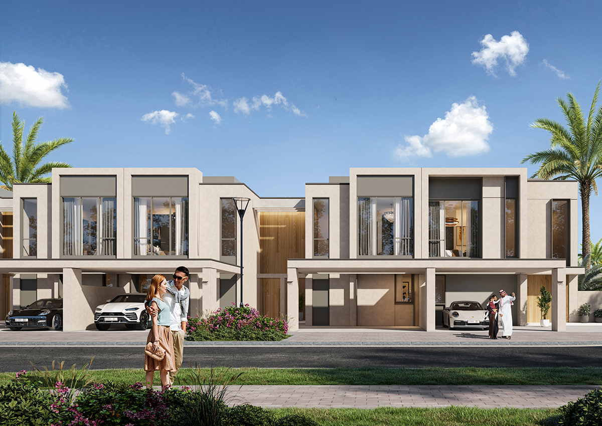 NSHAMA Shams Townhouses in Town Square Dubai – opr.ae