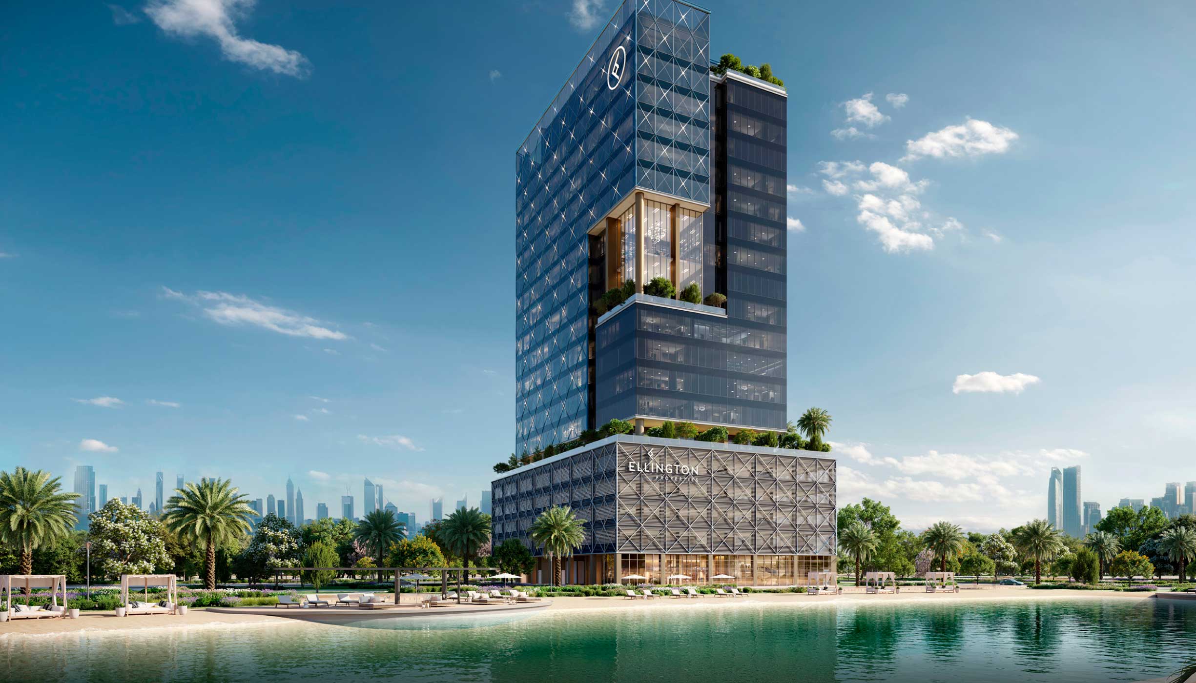 Eaton Square by Ellington | Grade-A Offices in MBR City, Dubai