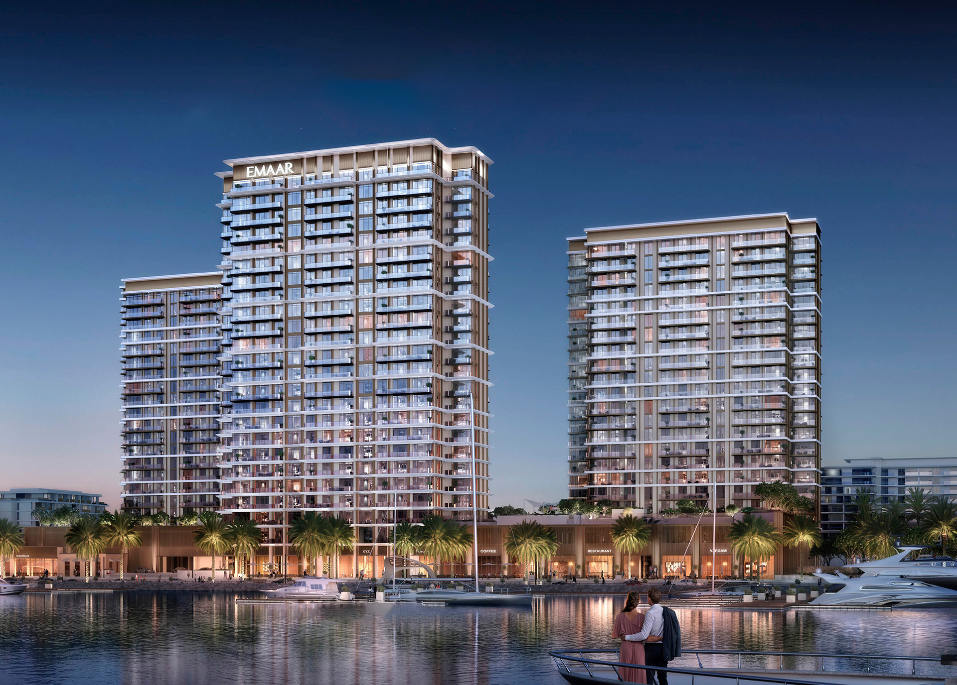 Marina Views by Emaar Properties in Rashid Yachts & Marina, Dubai ...