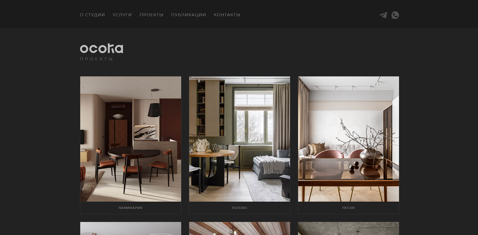 Проекты — ОСОКА