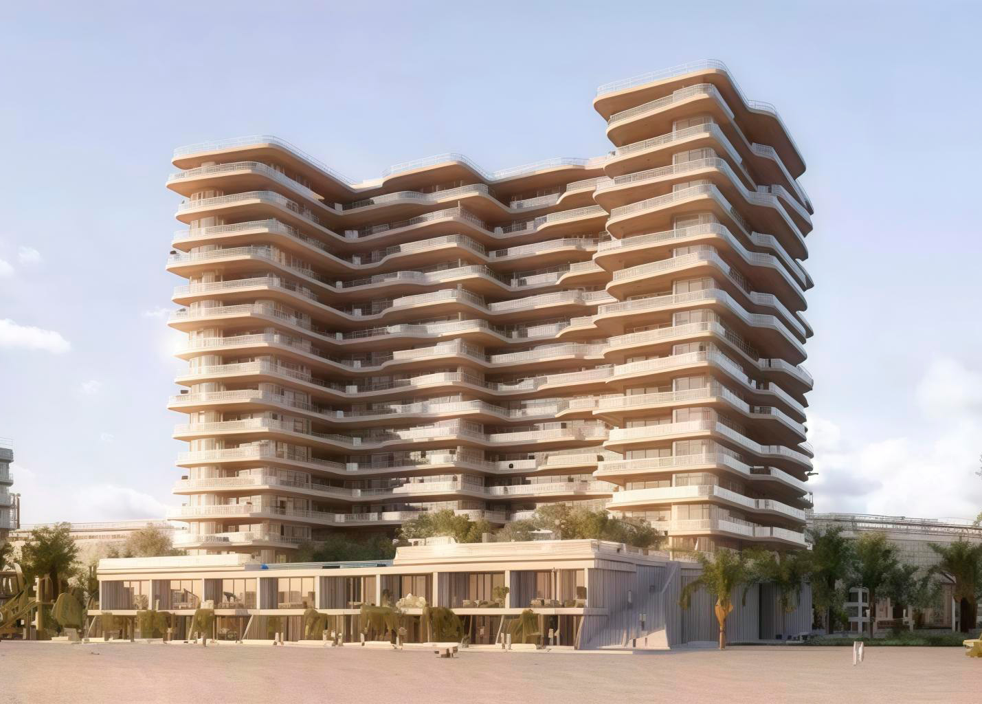 The Astera by DarGlobal and Aarvees Group on Al Marjan Island, Ras Al Khaimah | Apartments, full ...