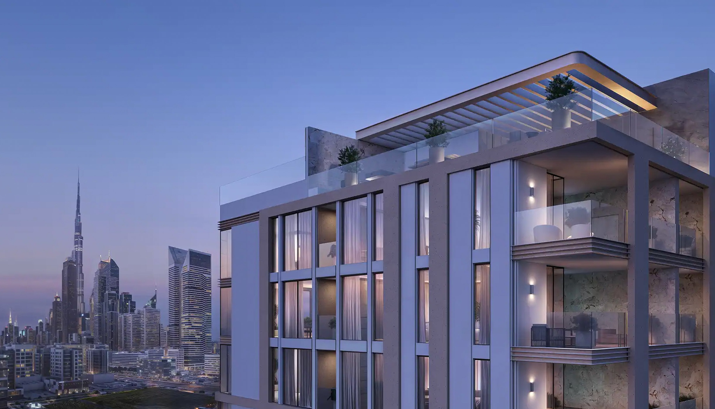 The Elysian Residence By Mfour Jumeirah Garden City Dubai