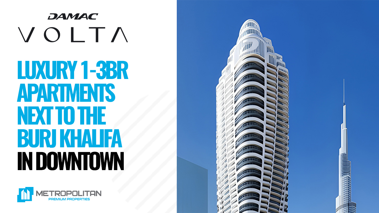 DAMAC Volta Apartments for Sale in Downtown Dubai, Sheikh Zayed Road