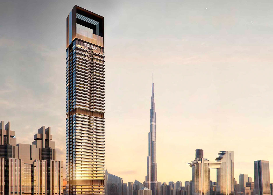 Trump International Hotel & Tower Dubai by DarGlobal on Sheikh Zayed ...