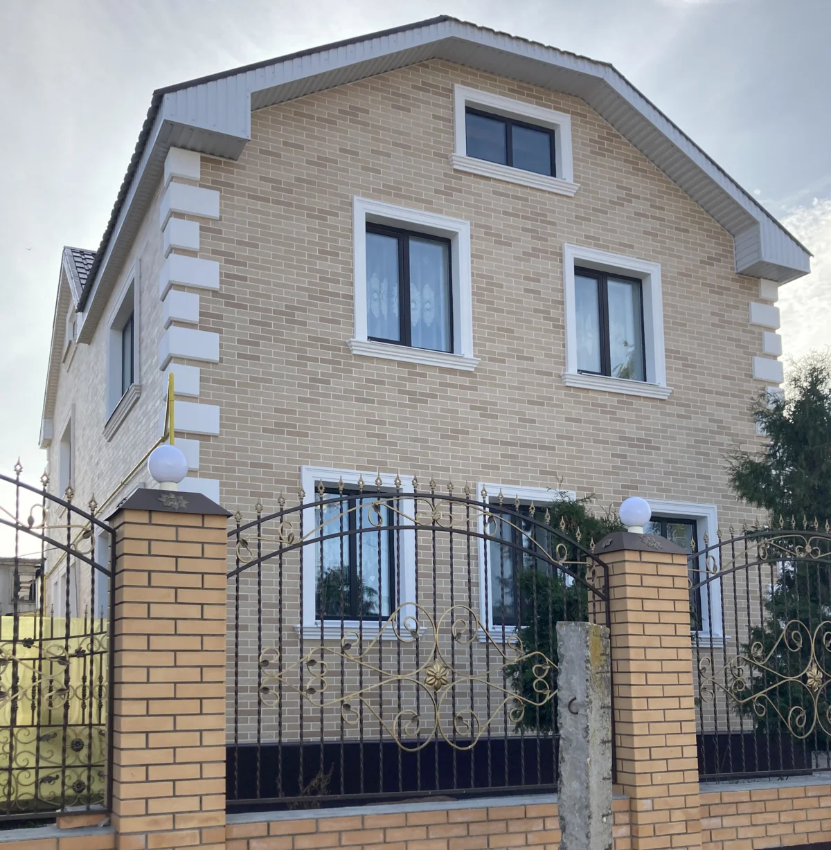 Декоративное покрытие АМК под кирпич