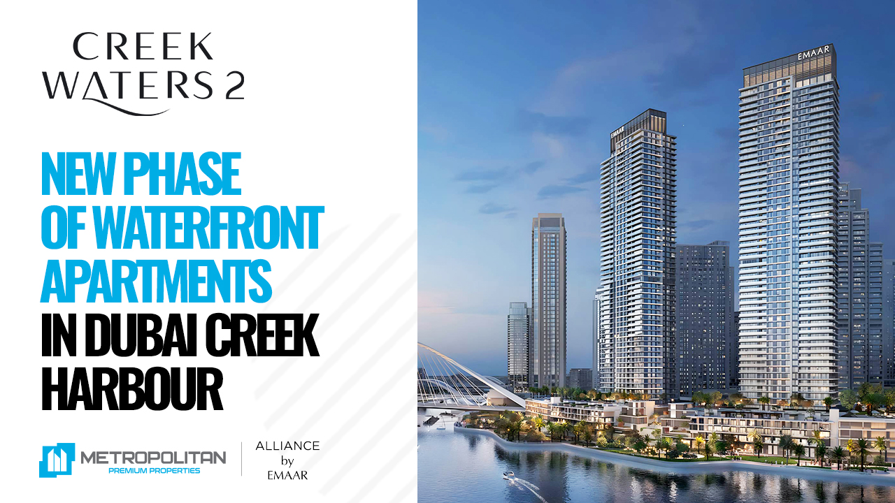 Emaar Creek Waters 2 Apartments in Dubai Creek Harbour